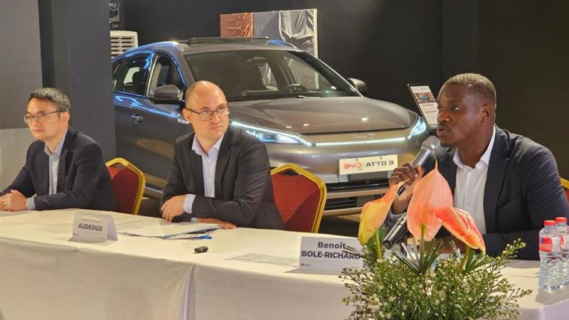 CFAO Mobility lance les véhicules électriques BYD au Bénin - CFAO Group